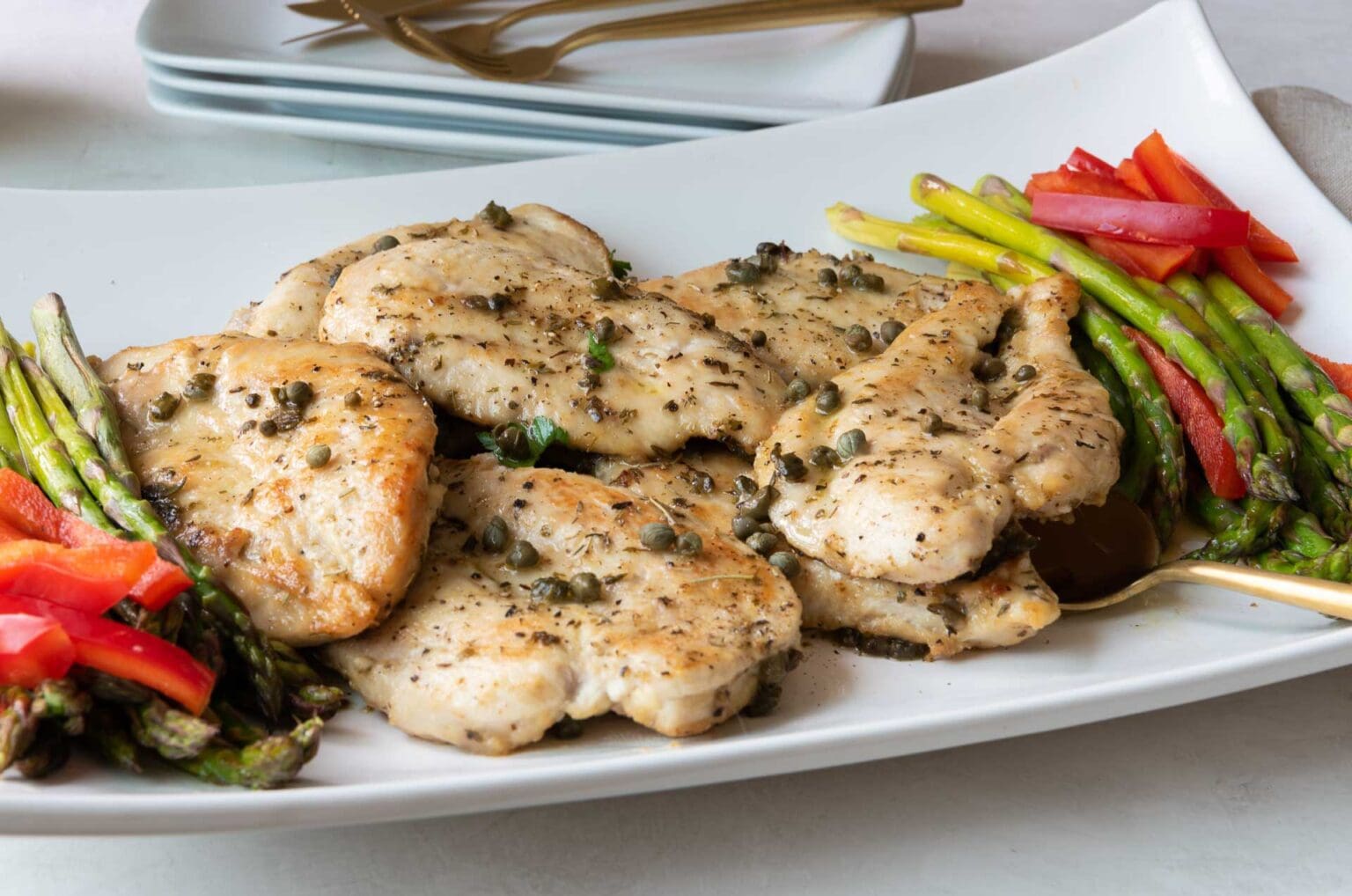 Easy Pan- Roasted Chicken with Herbs de Provance - Delectable Food Life