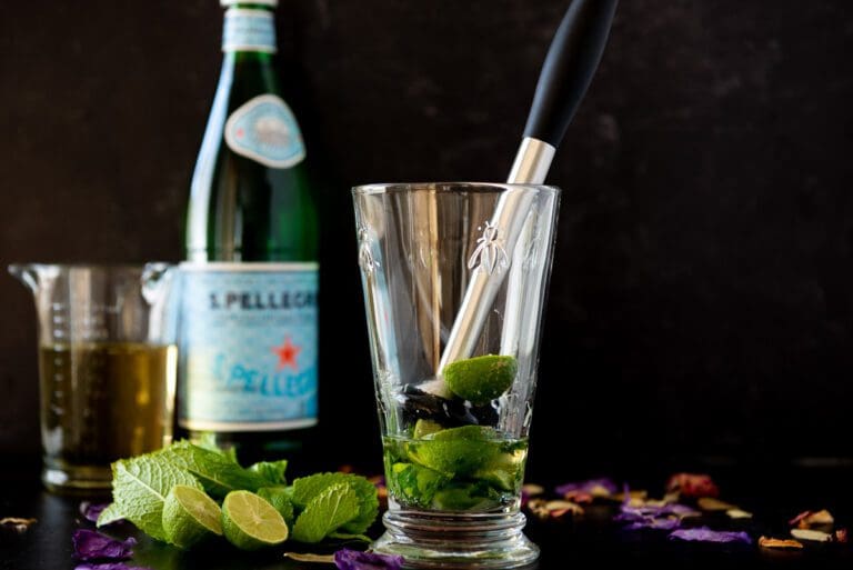 The Best Lavender Mojito Mocktail Recipe - Easy! - Delectable Food Life